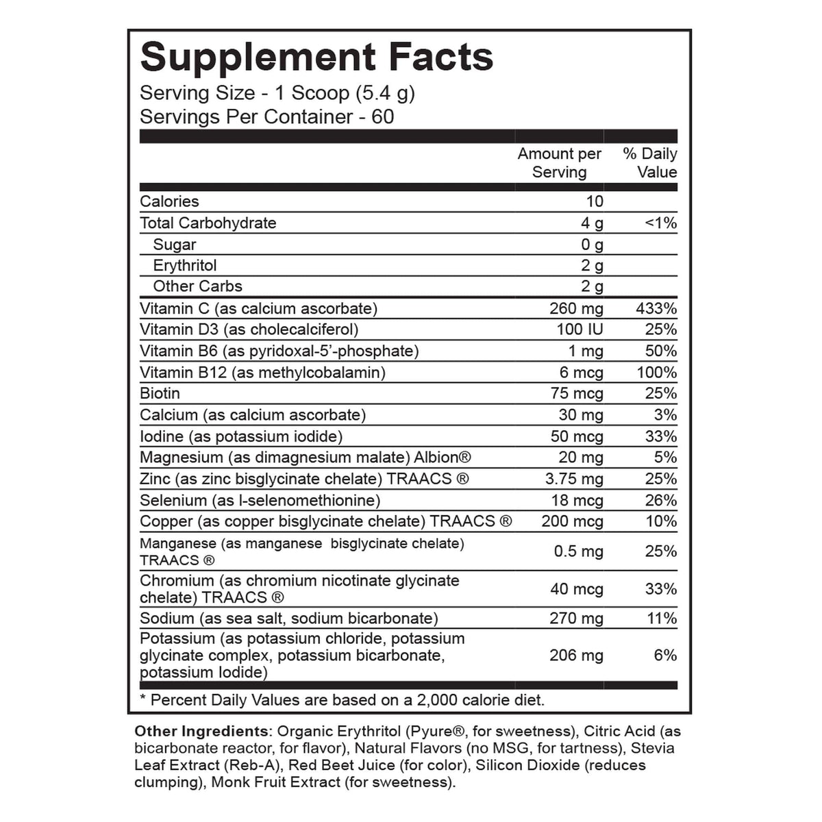 Jigsaw Health Electrolyte Supreme Berry-Licious Jar 60 servings ...